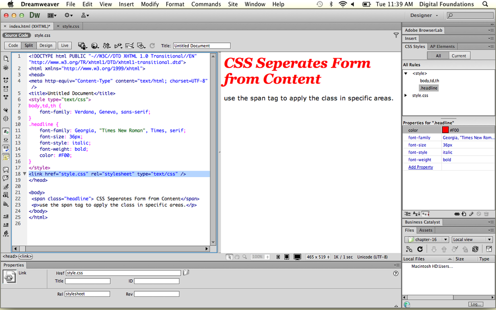 Chapter 17 CS6 Edit - Digital Foundations