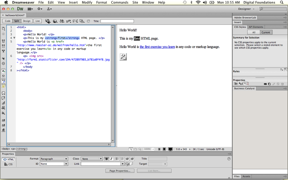 Chapter 15 CS6 - Digital Foundations